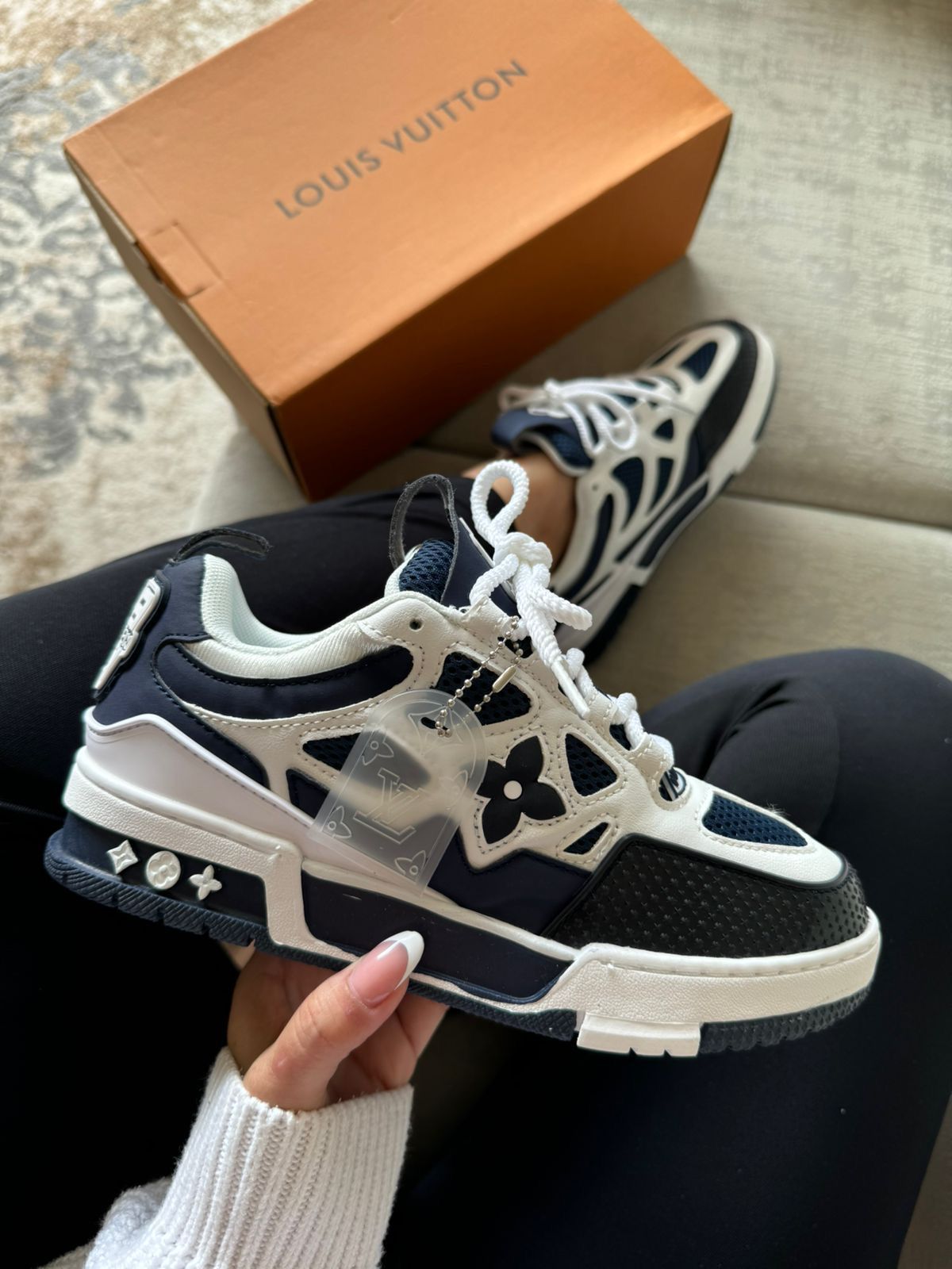 LOUIS VUITTON AZUL – CALIKICKS&WORLDSHOES